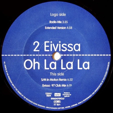 2 Eivissa ‎– Oh La La La