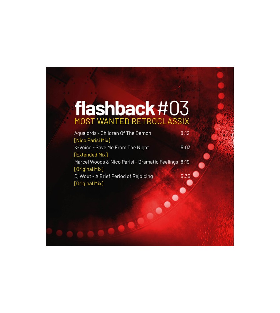 Various – MEMORIEZ Flashback 03 (INCLUYE K-VOICE - SAVE ME FROM THE NIGHT & AQUALORDS)